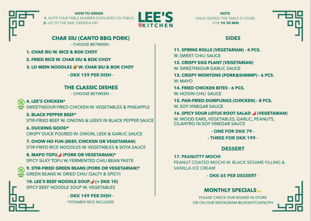 Home - Lee's Kitchen